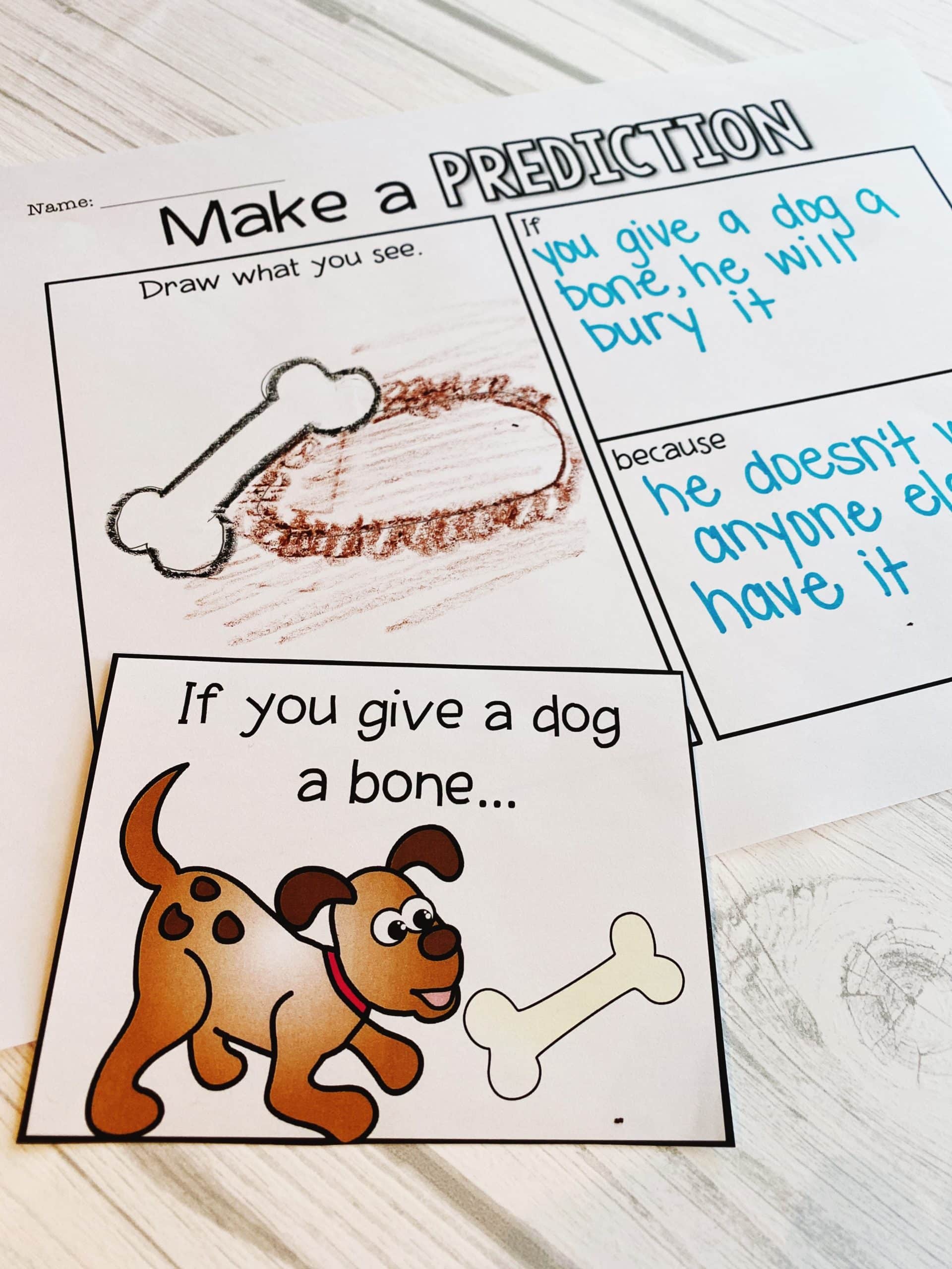 Making Predictions for First Grade - Kristen Sullins Teaching