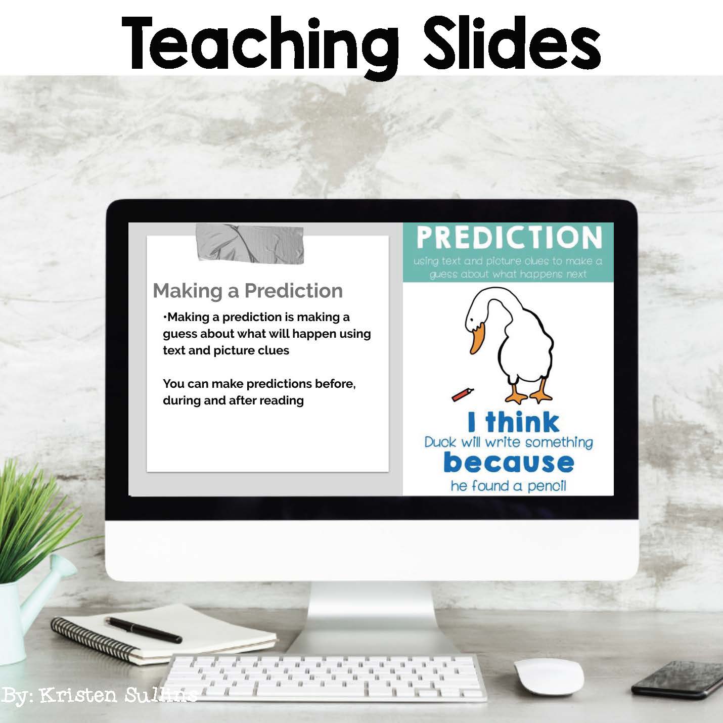 Making Predictions for First Grade - Kristen Sullins Teaching