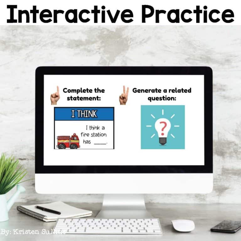Asking Questions for First Grade - Kristen Sullins Teaching