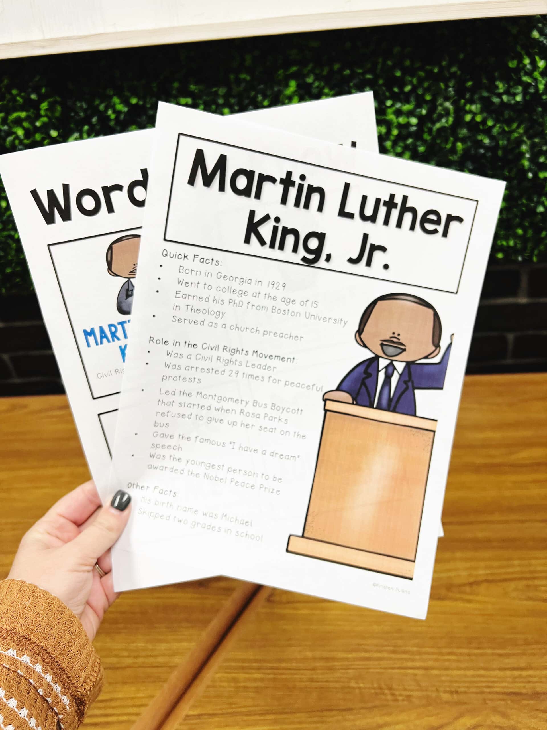 Biographies for First Grade - Kristen Sullins Teaching