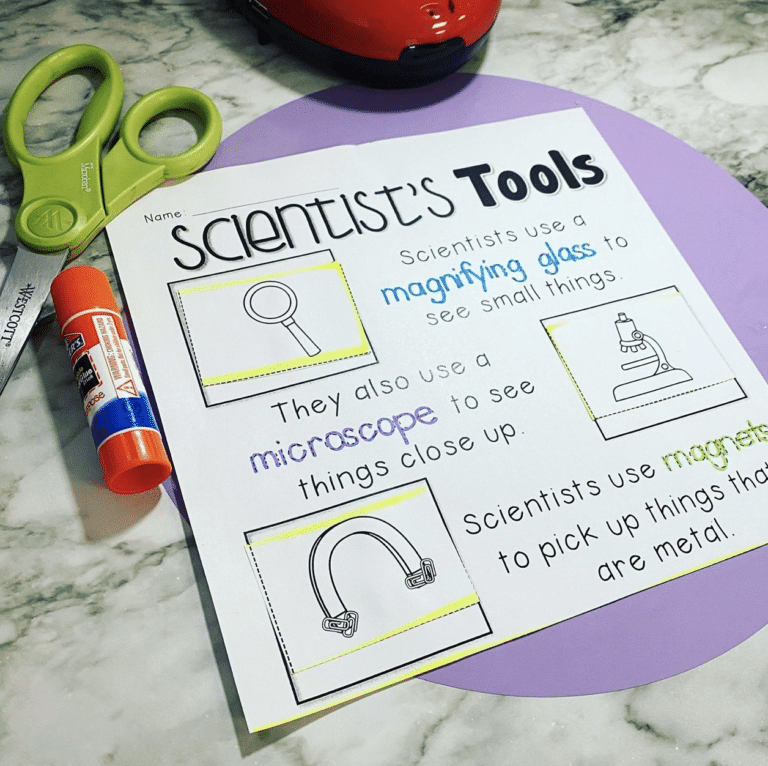 Back to School Cut and Paste Activities for First Grade - Kristen ...