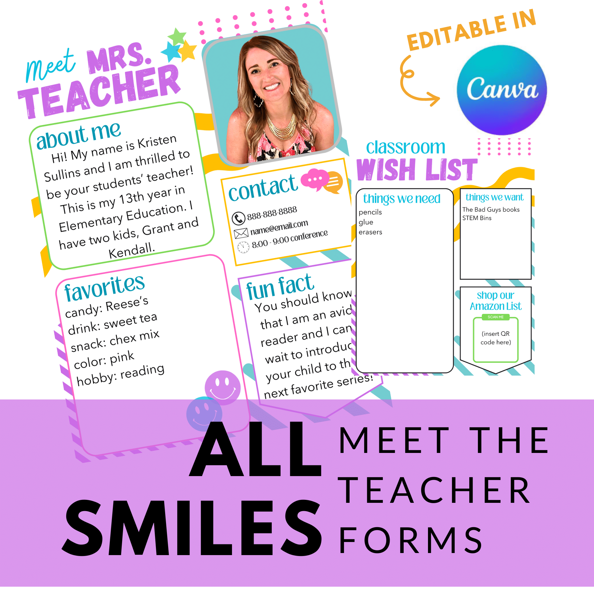 What You Really Need for Meet the Teacher Night - Kristen Sullins Teaching