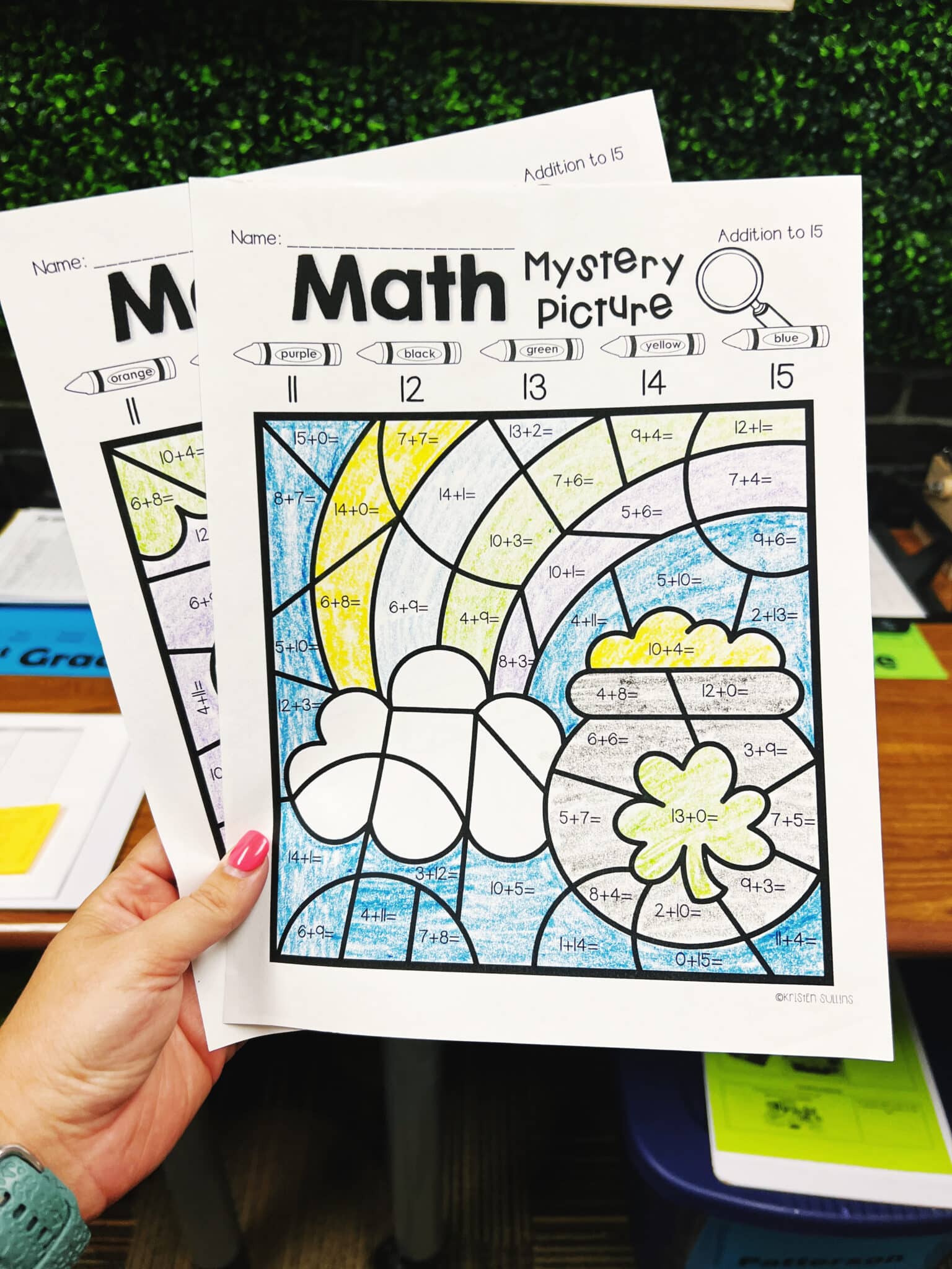 March & St. Patrick's Day Activities for First Grade - Kristen Sullins ...